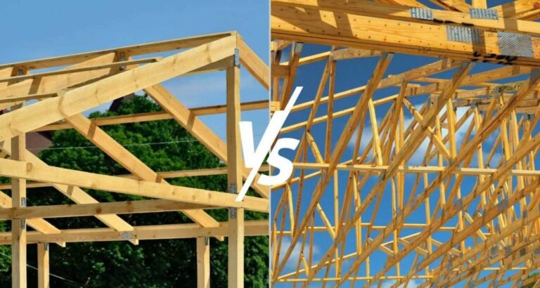Roof Rafters vs Trusses: Cost, Durability, and Design Factors